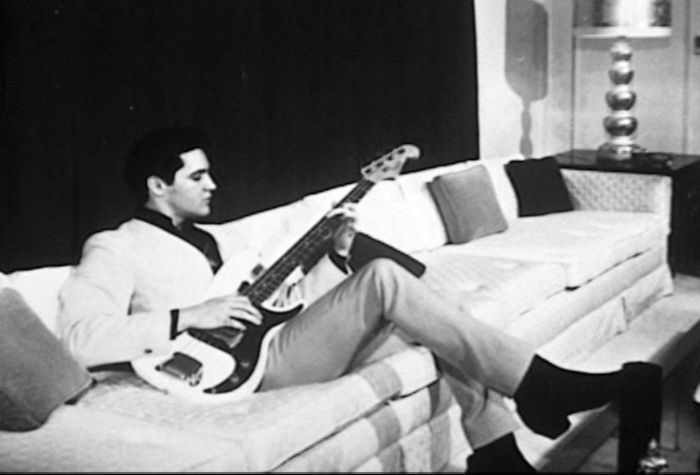 Elvis Fender Bass Guitar