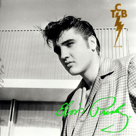 Elvis live in the 50's
