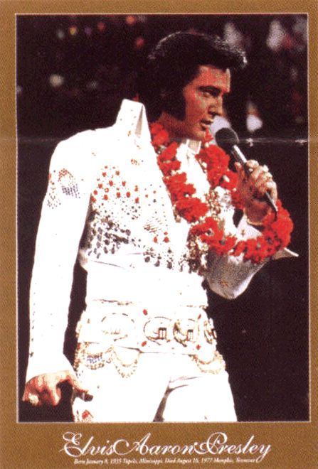 Elvis in concert posters